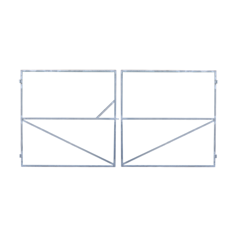 Steel Gate Frame Pair - Narangba Timbers