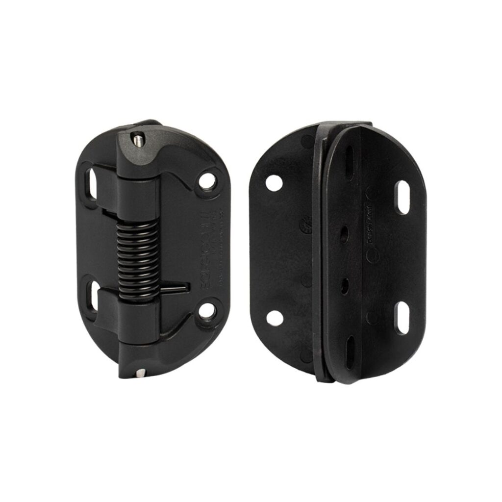 Safetech Self-Close Gate Hinge Pair - Narangba Timbers